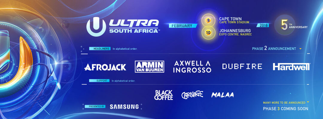 Ultra South Africa - Feb 9, 10 2018